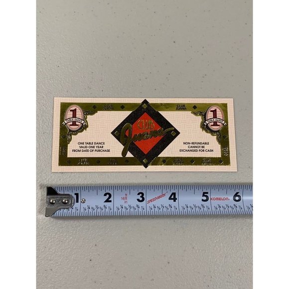 Club Juana | Other | Rare Genuine Vintage 98s Club Juana 1 Table Dance ...